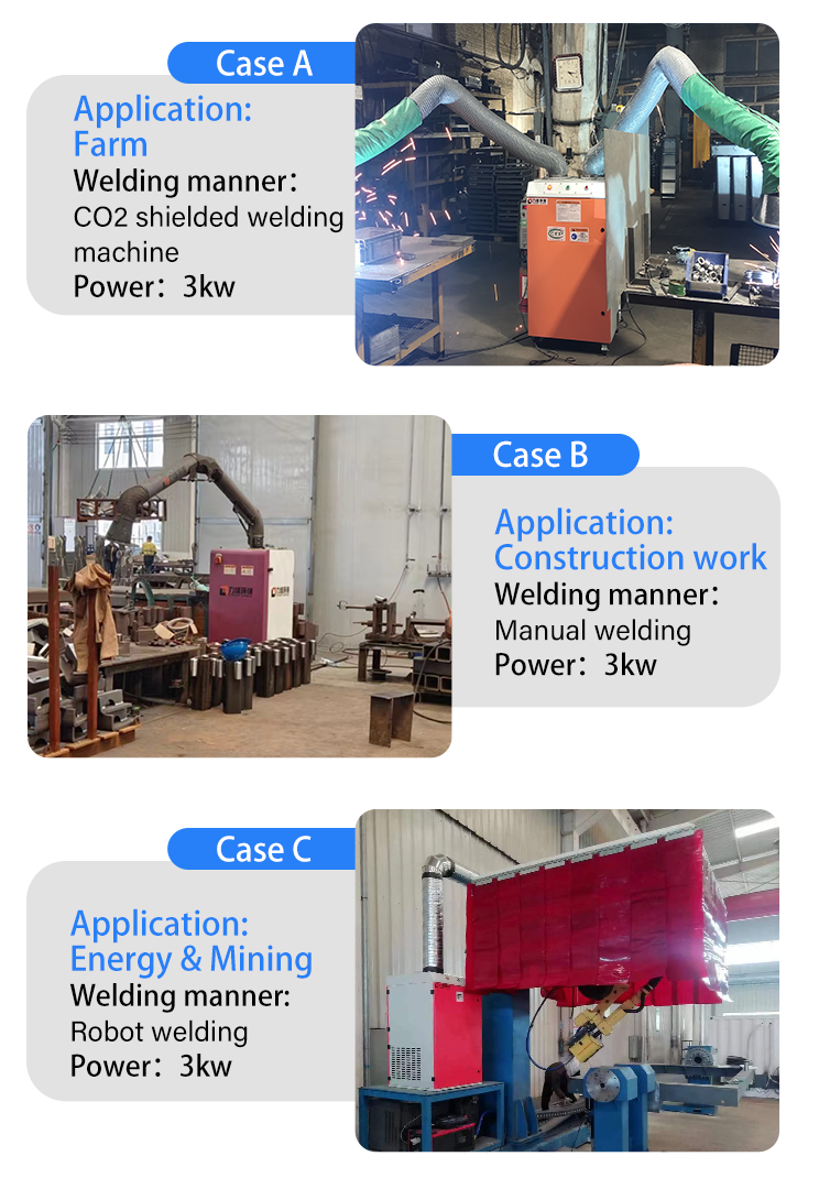 Mobile welding fume extractor | Qingdao Power Space